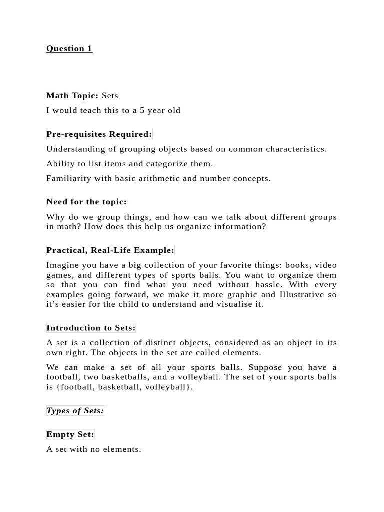 Assignment - Sai Shwetha S | PDF | Set (Mathematics) | Mathematics