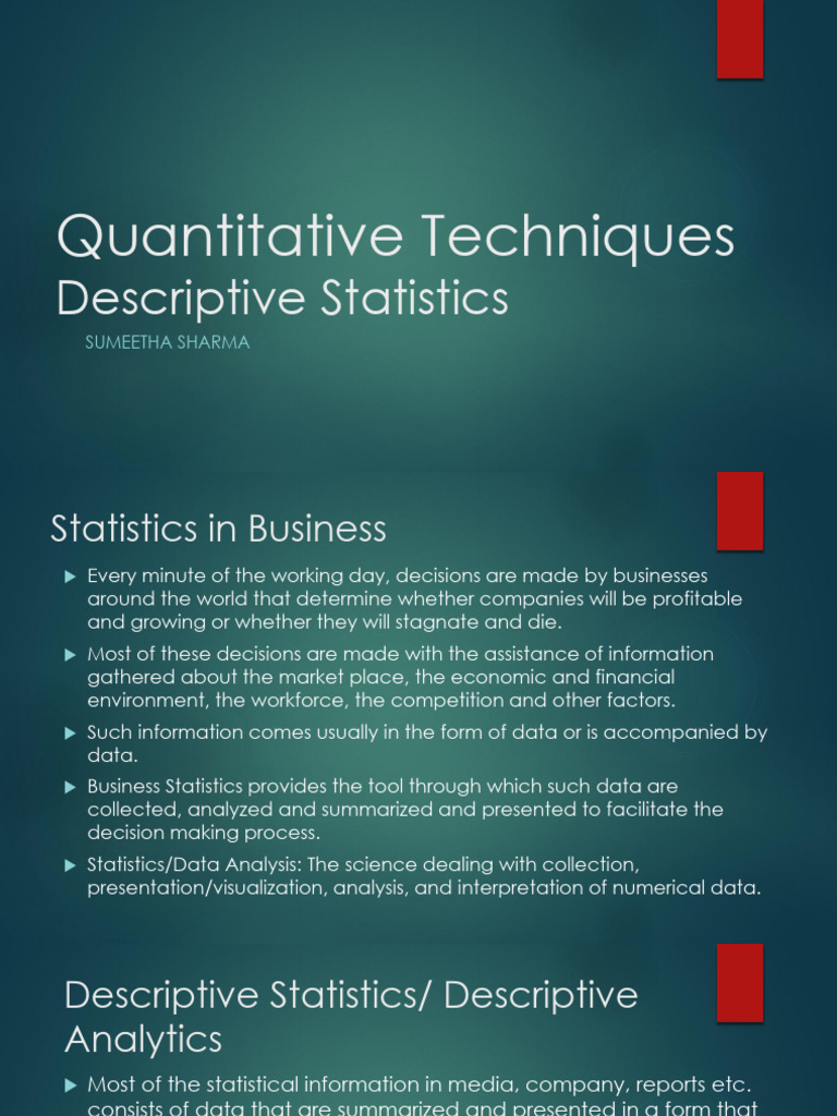 QT Session 1 Introduction, Tables and Graphs | PDF | Histogram | Statistics