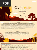Civil Peace by Chinua Achebe | PDF | English Language | Word