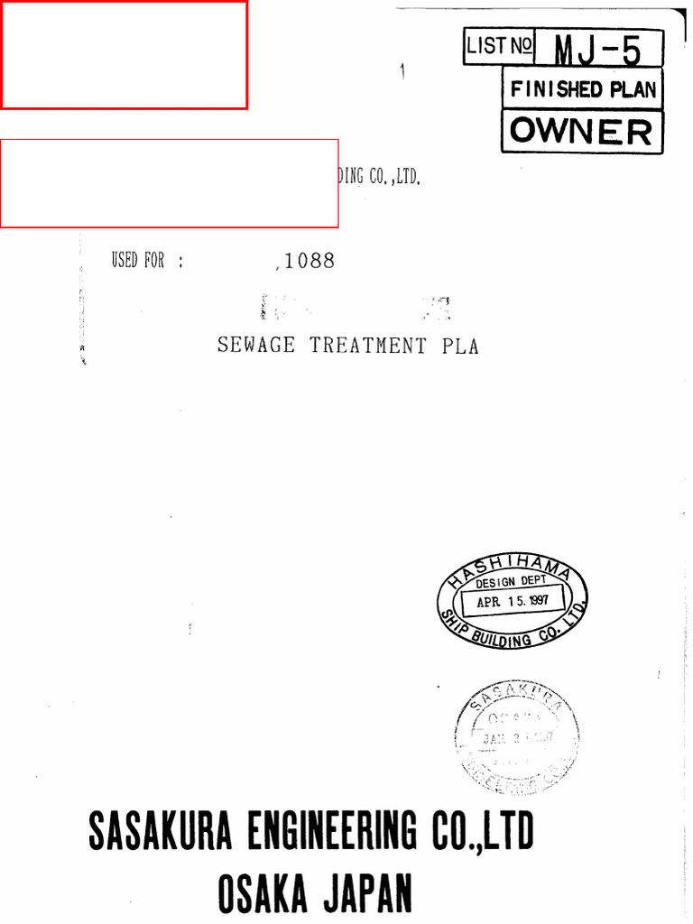 Super Trident Sewage Treatment Plant | PDF | Valve | Materials
