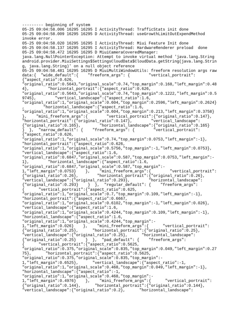 Log Cat 1748138706953 | PDF | String (Computer Science) | Computing