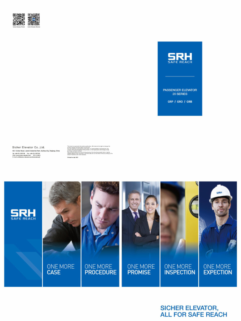 SHR Elevator Catalog | PDF