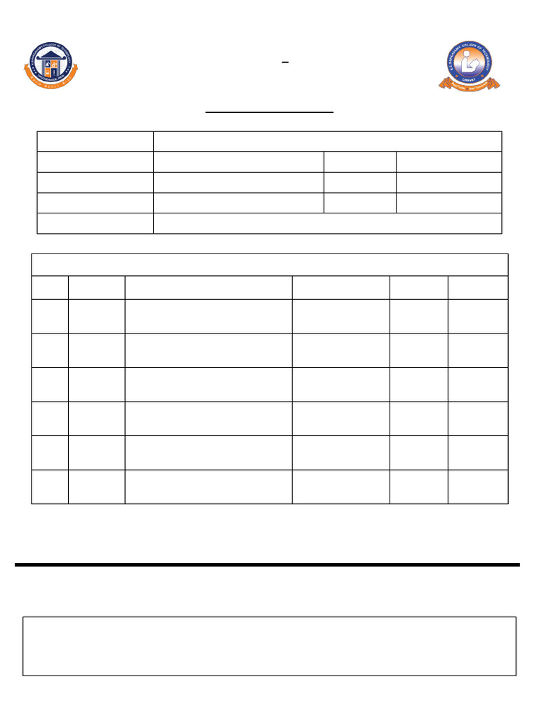 Book Bank Request Form | PDF