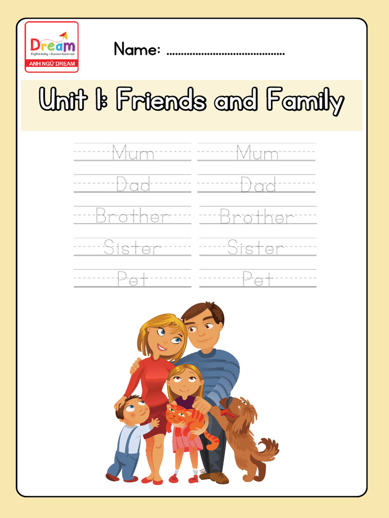 Unit 1 - Friends and Family 2 | PDF