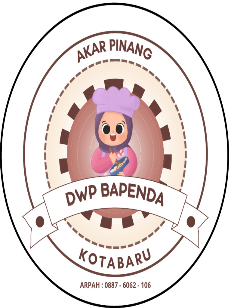 Coklat Lucu Bulat Makanan Catering Logo PDF | PDF
