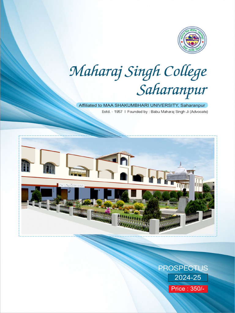 Prospectus 2024 25 | PDF