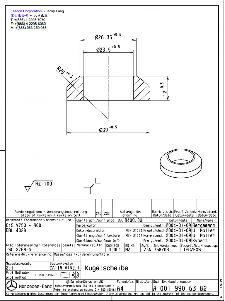 23.5 X 39 X 12 C45 V750-900 Plain+oil QTY 200pc, 33000pc | PDF