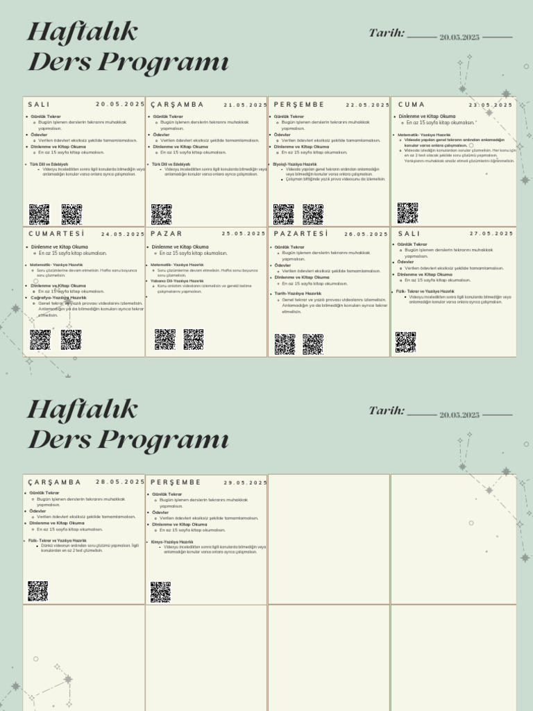 SINIF 2. SINAV HAZIRLIK PROGRAMI J | PDF