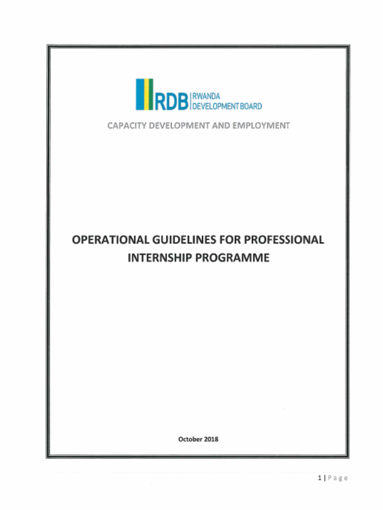 Internship-Guidelines | PDF