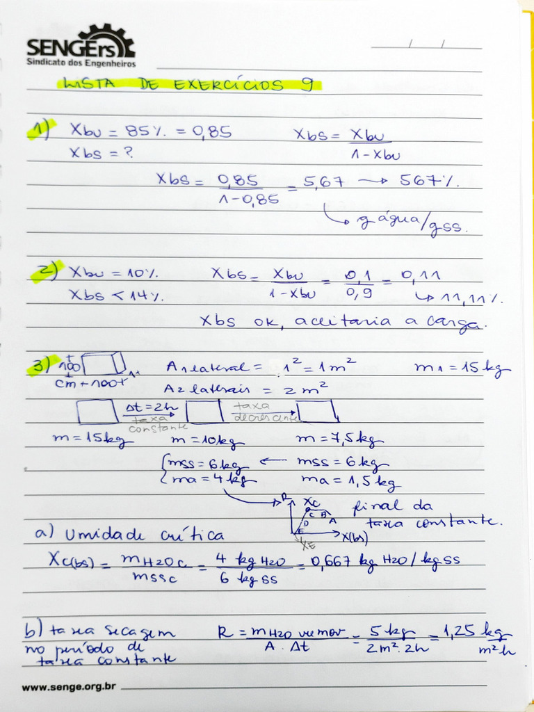 TM Lista 9 Resolvida | PDF