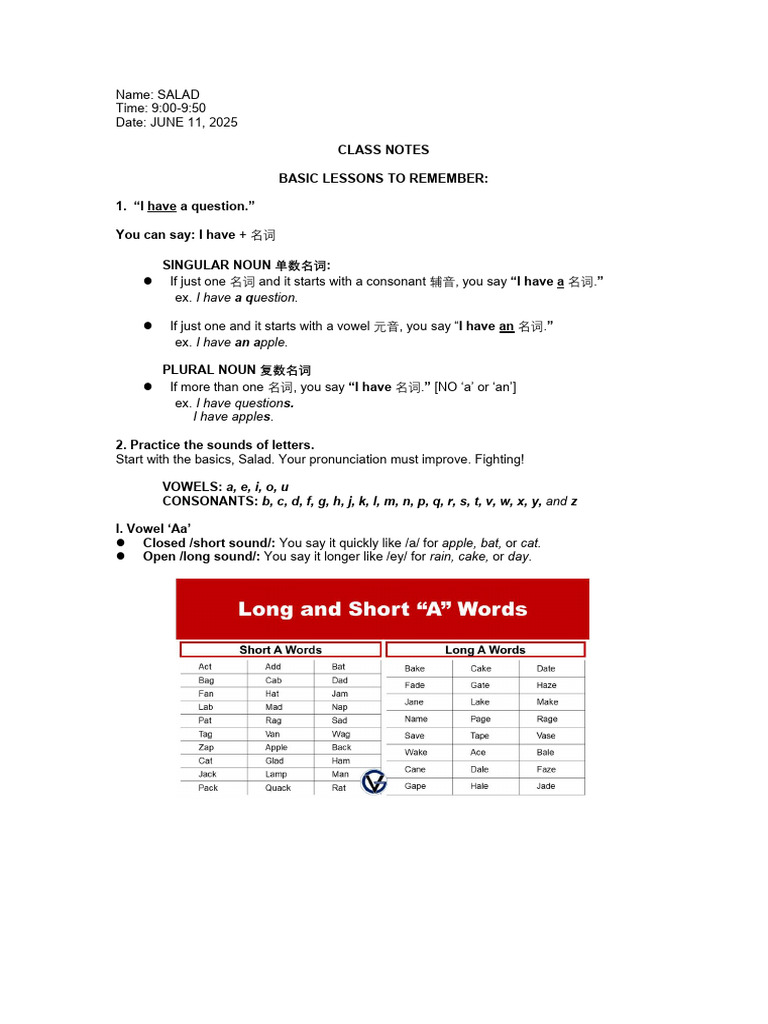 English Pronunciation Basics Guide | PDF