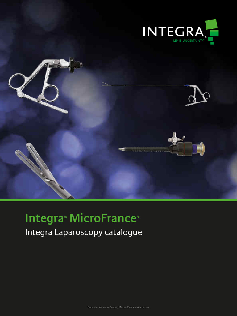 Integra Microfrance Laparoscopico | PDF