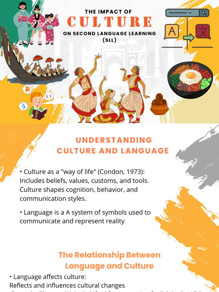 The Impact of Culture On Second Language Learning | PDF | Second Language Acquisition | Language ...