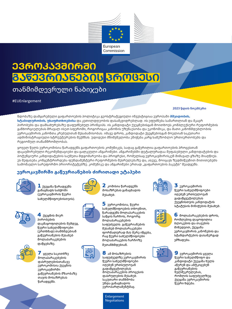 Factsheet Eu Accession Process Ep2023 Ge | PDF