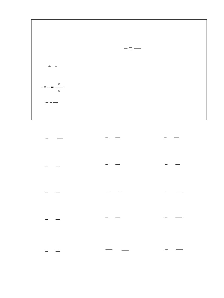 Fractions Comp Packet | PDF | Numbers | Mathematical Objects
