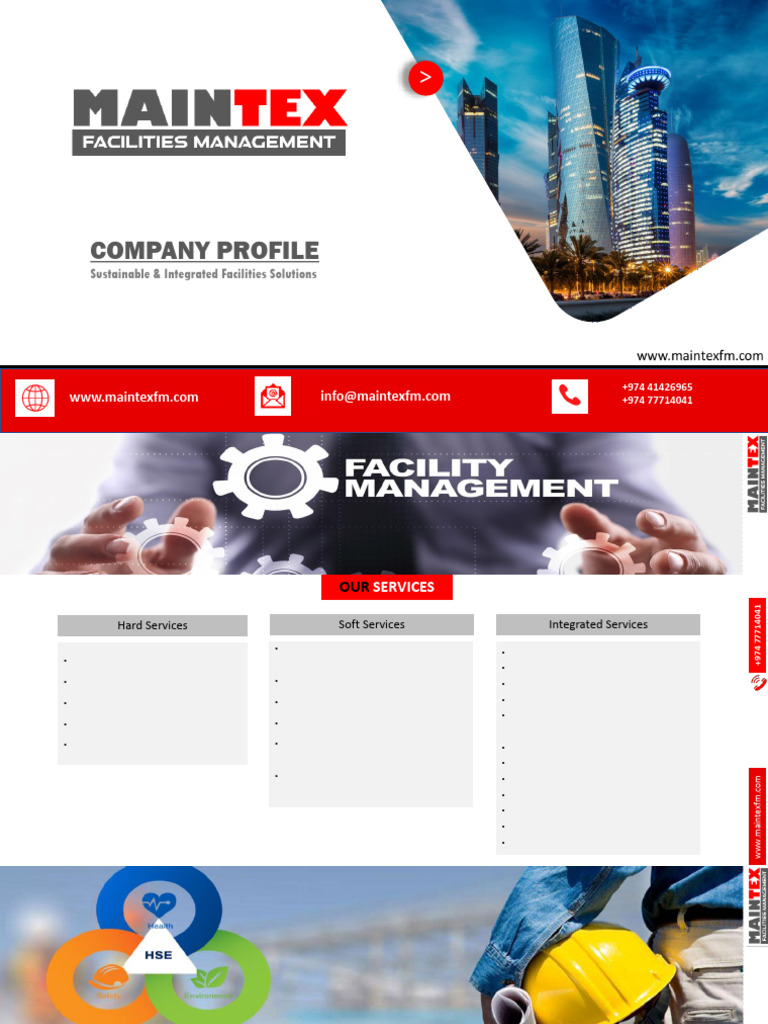Integrated Facilities Management Qatar | PDF
