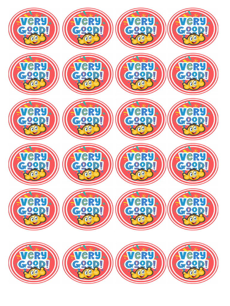 Very Good Sticker | PDF
