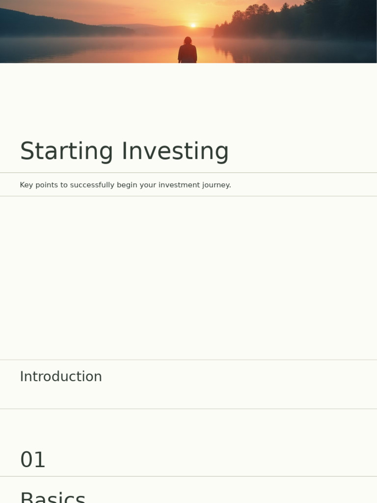 Beginner's Guide to Starting Investing | PDF