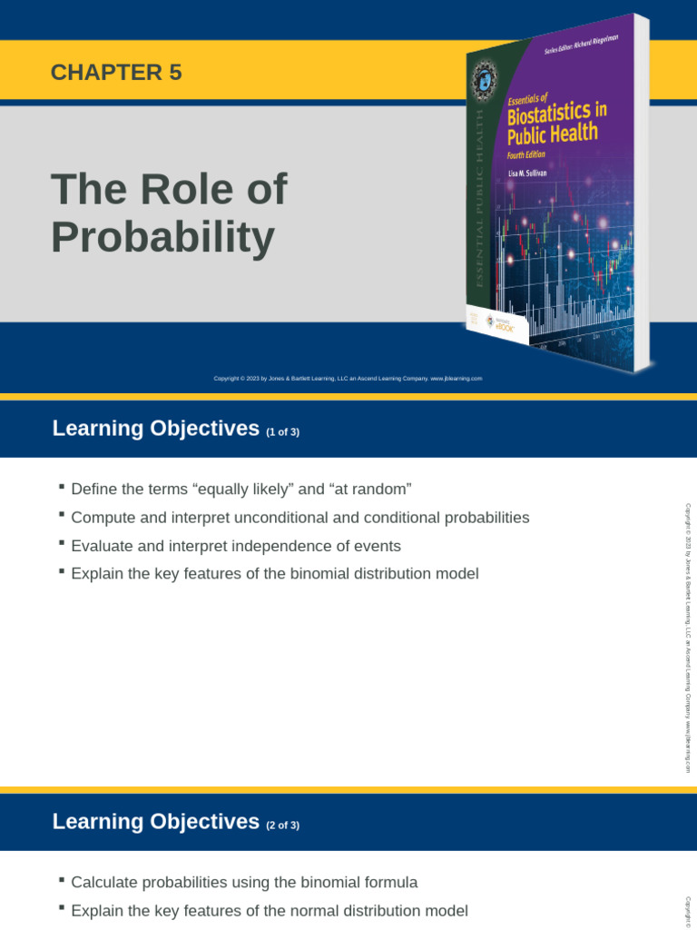 Chapter 5 The Role of Probability | PDF | Sensitivity And Specificity | Sampling (Statistics)