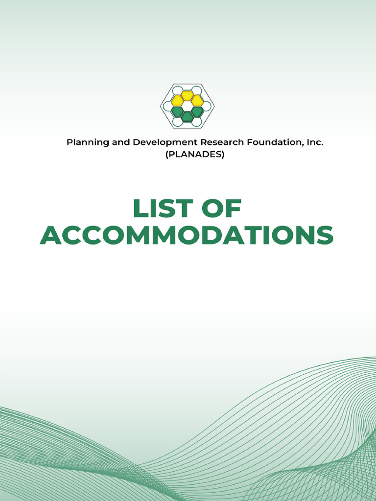 List of Accommodations | PDF | Philippines