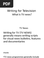 Sample-Script-Format TV Broad | PDF | Television News | Broadcast Journalism