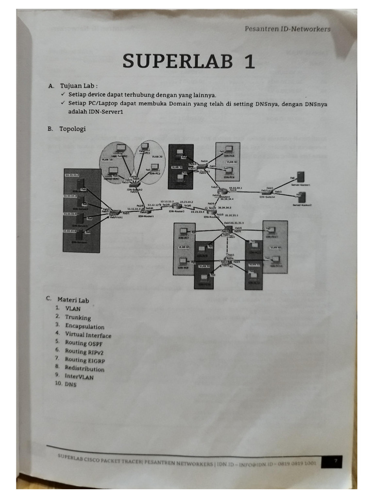 Tugas Akhir Cisco - Packet Racer | PDF