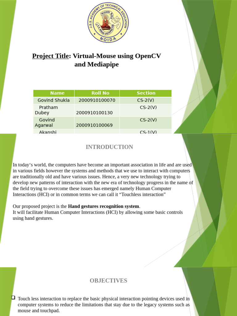 3rd Year Mini Project Presentation Format | PDF | Design | Computing