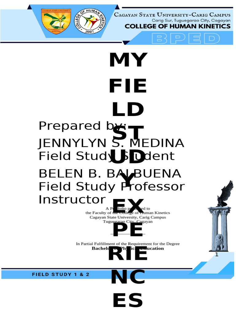 Field Study 1 &2 | PDF | Classroom | Learning