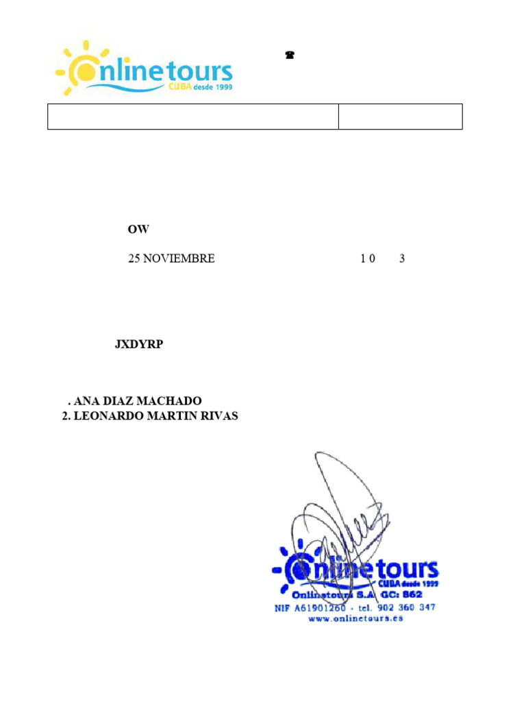 Preboleto W2F ANA X 2 | PDF