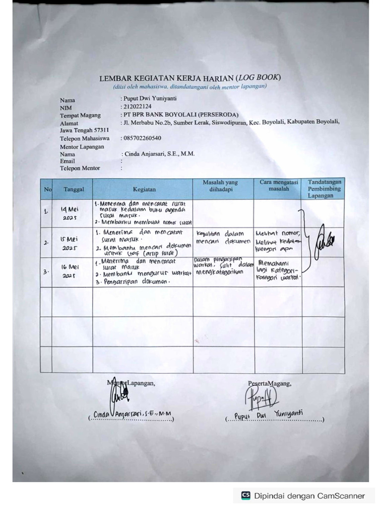 LogBook Minggu Ke-8 | PDF