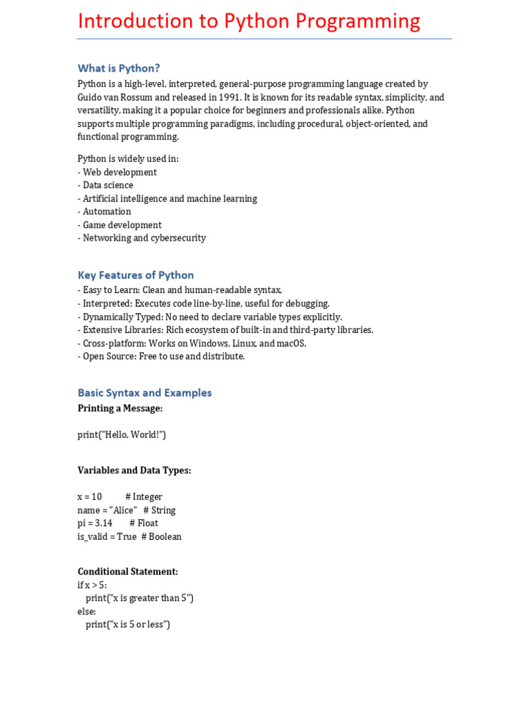 FIoT - Unit-3 | PDF | Python (Programming Language) | Control Flow