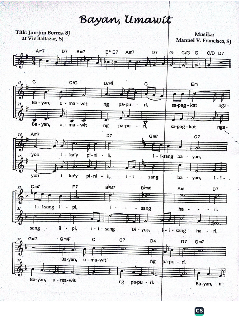 Bayan Umawit | PDF