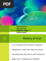 Acer History | PDF