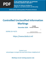 DOD CUI Marking and Guidance Guide | PDF | Classified Information ...