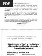 EMIS Codes for Teachers List | PDF