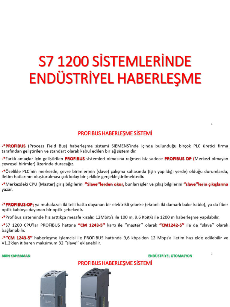 Profibus Ve Et200l | PDF