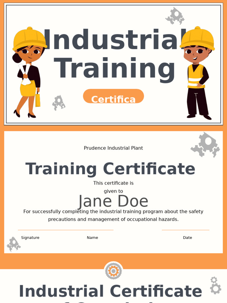 Industrial Training Certificate | PDF