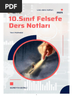 10.sinif Yeni Mufredat Felsefe Ders Notlari | PDF