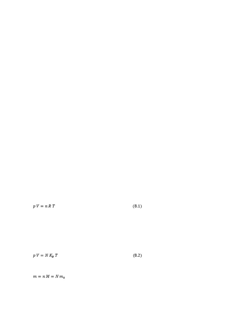 Modelo Del Gas Ideal | PDF | Gases | Física Aplicada e Interdisciplinaria