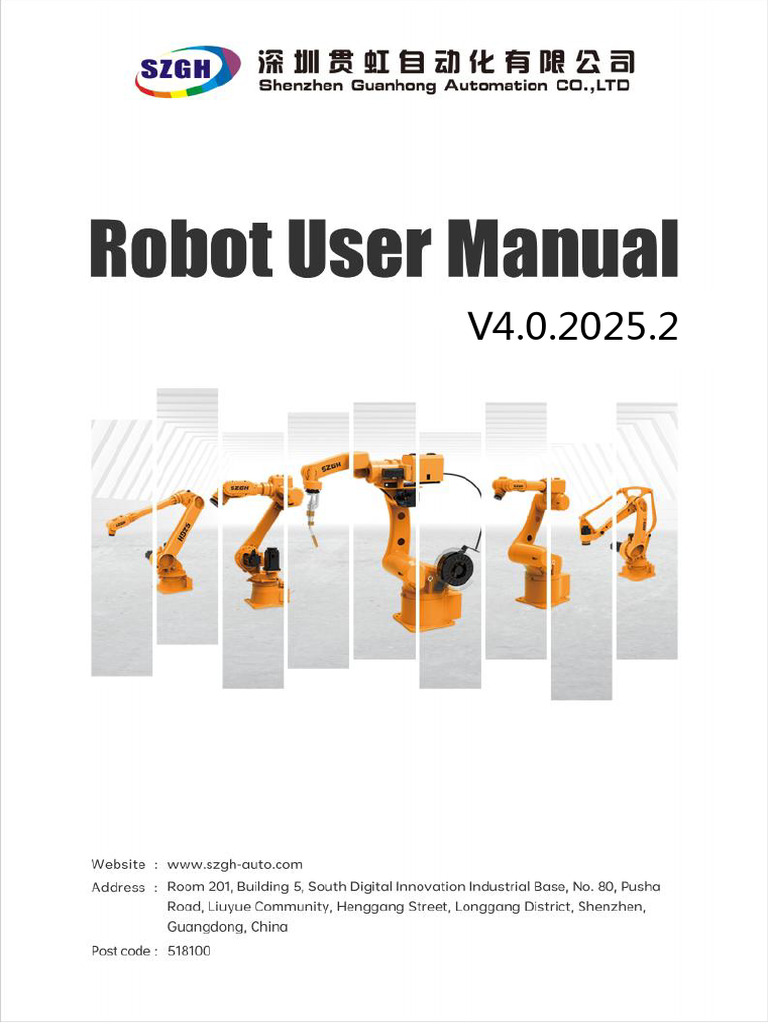 Robot Operation Safety Manual | PDF | Programmable Logic Controller ...