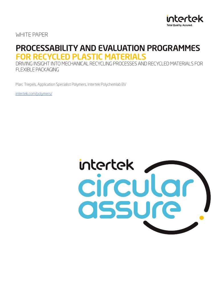 Intertek-White-Paper-PROCESSABILITY Evaluation Recycled Flexible ...