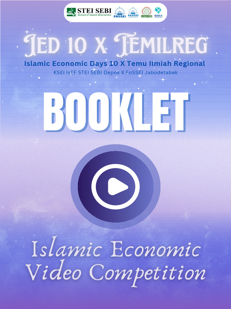 Booklet IEVC (Islamic Economics Video Competition) | PDF
