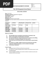 Emergency Siren Codes and Levels | PDF | Disaster Preparedness | Aerophones