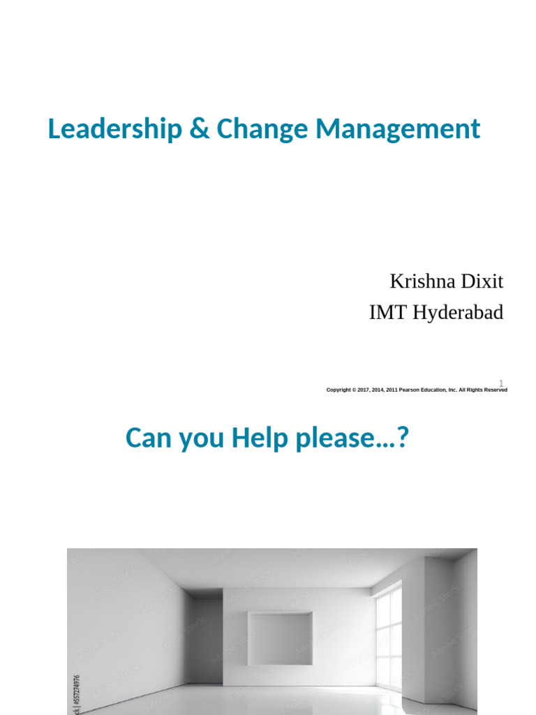 Leadership, Culture & CHANGE Management | PDF | Leadership | Business