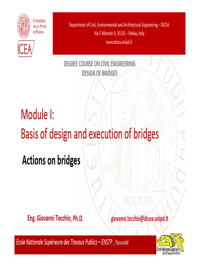 Lec 2 - Actions On Bridges | PDF | Creep (Deformation) | Deformation ...
