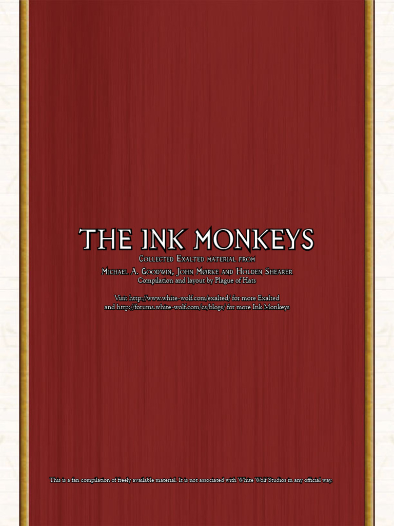 Ink Monkeys Collection (Color) | PDF