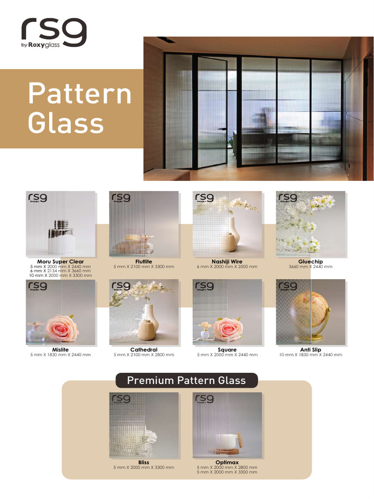 Brochure RSG by Roxyglass | PDF | Metals | Building Materials