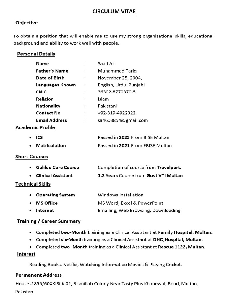 Saad Resume - June 2025 | PDF