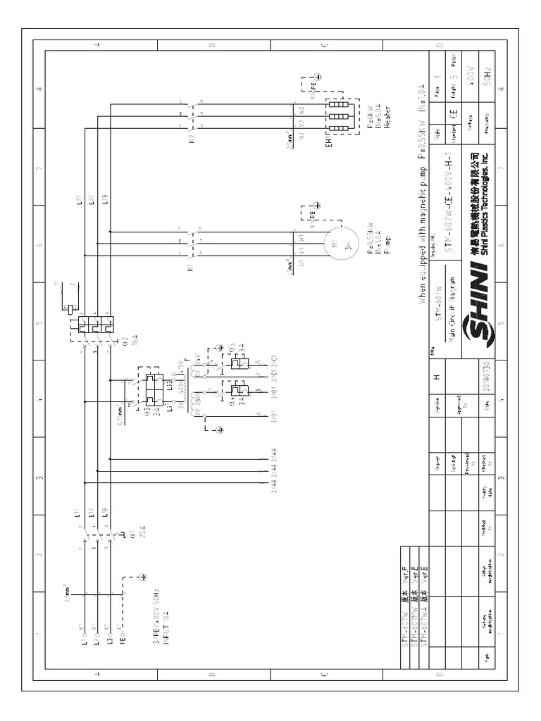 Circuit Diagram STM W (A) 400V | PDF