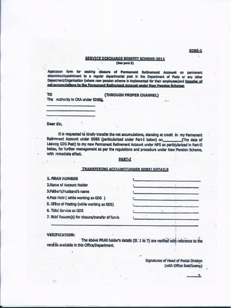 Fund TRF Form | PDF